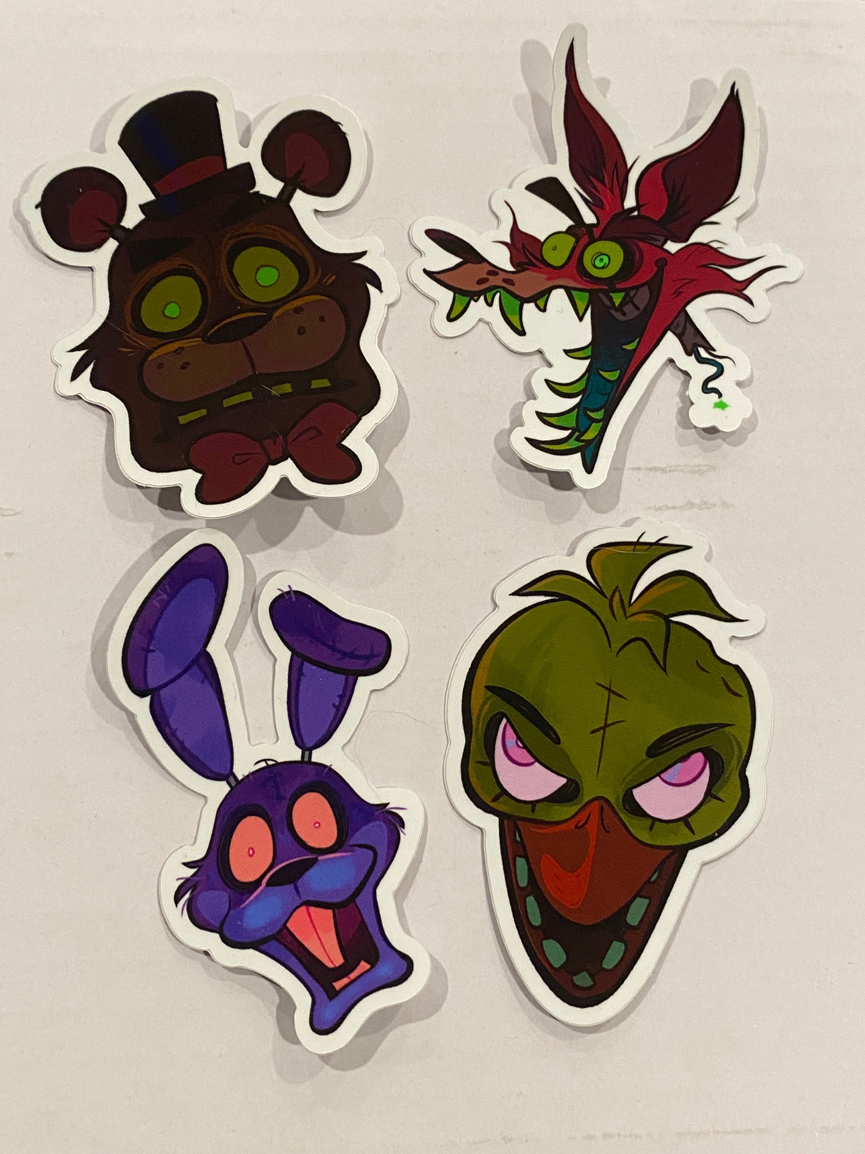 Sticker Pack - FNAF – JaneGumball Store